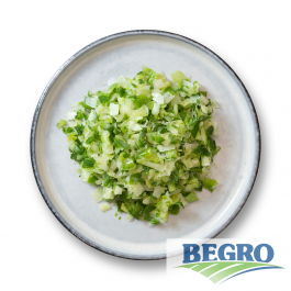 Begro Diced leeks 50/50 6x6x6 | Dicofoods